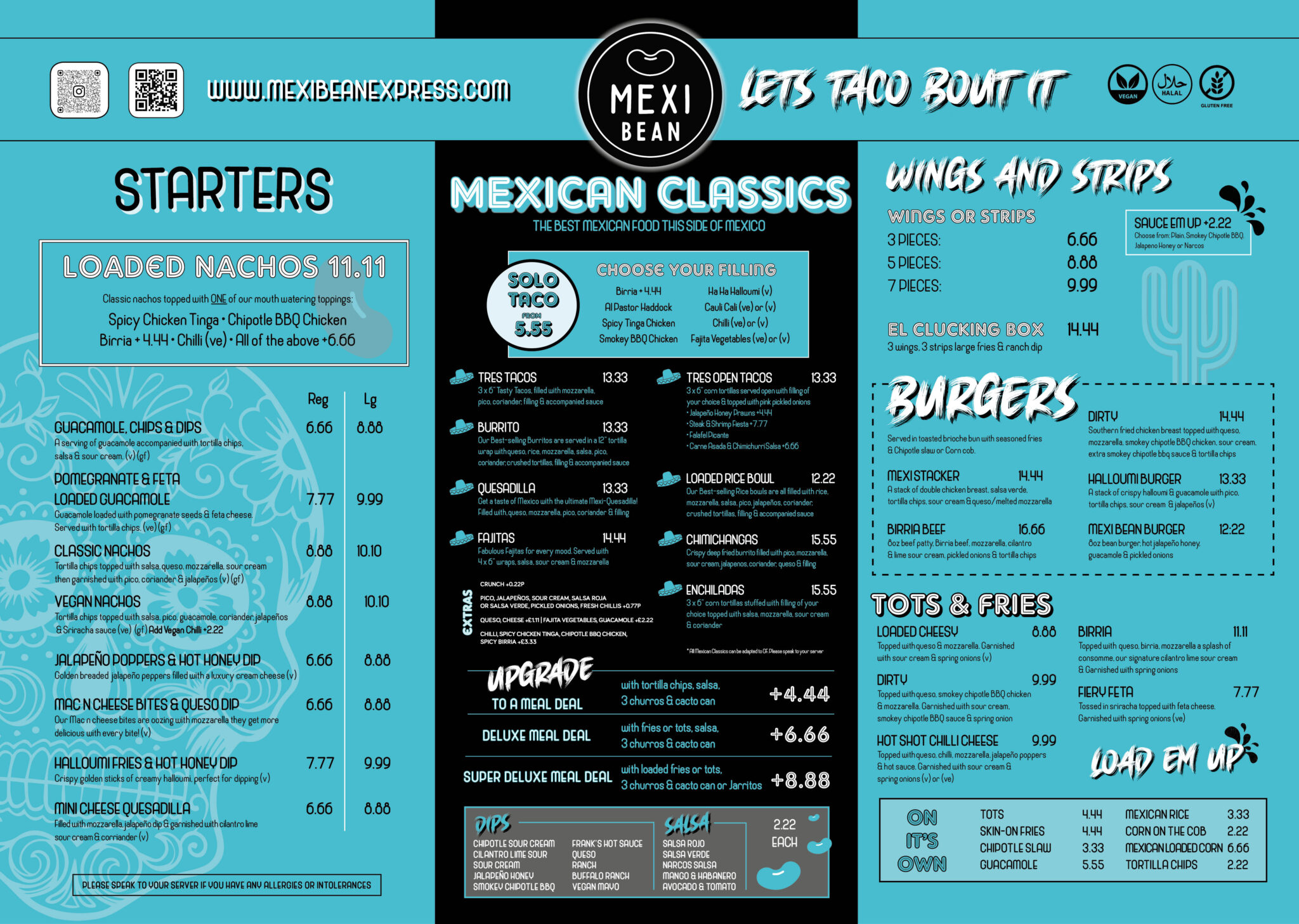 Mexican Food Takeaway Restaurant - Mexi Bean Express